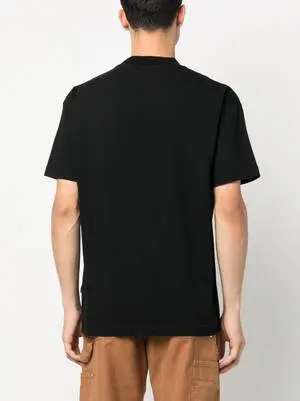 Palm Angels Jungle-print Organic Cotton T-shirt