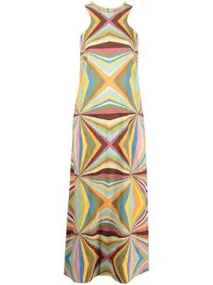 La DoubleJ Racer Maxi Dress
