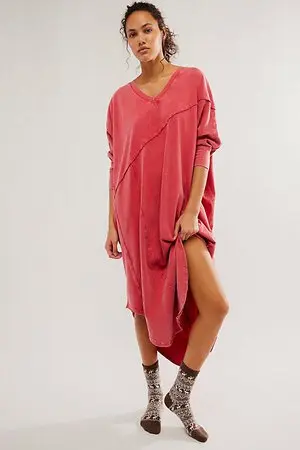 Free People Dusk To Dawn Nightie Queen Of Hearts