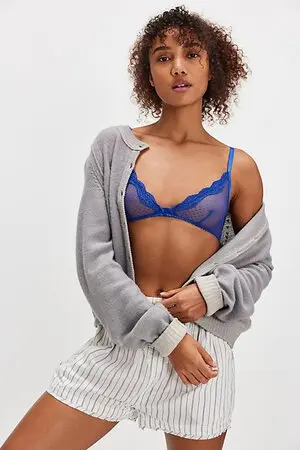 Free People Midweek Bralette Big Blue