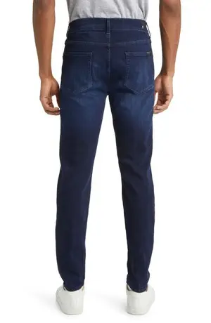 7 For All Mankind Luxe Performance Plus Slimmy Taper Jeans - Deep Blue