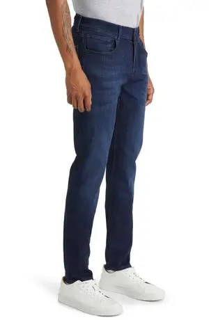 7 For All Mankind Luxe Performance Plus Slimmy Taper Jeans - Deep Blue
