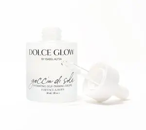 DOLCE GLOW BY ISABEL ALYSA Luce Clear Tanning Mist & Tanningdrops W/ Glove