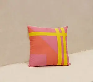 KARASTAN Colorblock Square Pillow