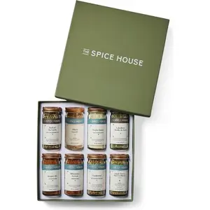 THE SPICE HOUSE Chicago Heritage Deluxe 8-piece Spice Collection - Green