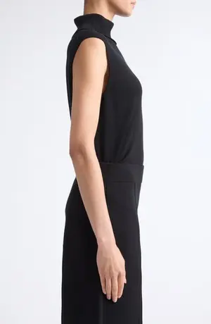 Lafayette 148 New York Sleeveless Turtleneck Shell
