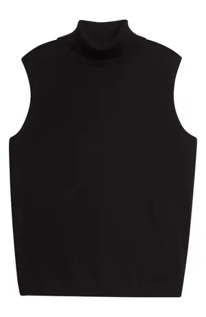 Lafayette 148 New York Sleeveless Turtleneck Shell