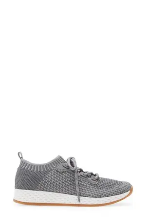 J/SLIDES NYC Raleigh Knit Sneakers - Grey Knit
