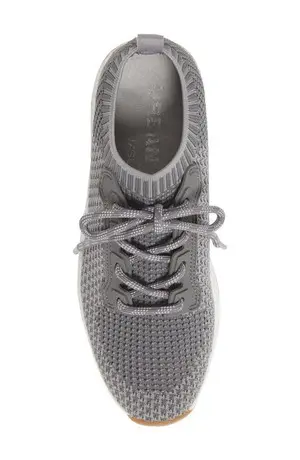 J/SLIDES NYC Raleigh Knit Sneakers - Grey Knit