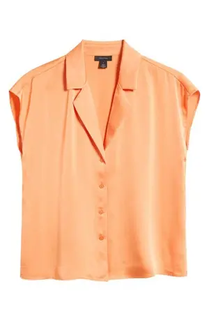 Halogen Solid Camp Shirt