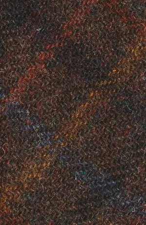 W.R.K Plaid Wool Neck Tie - Brown