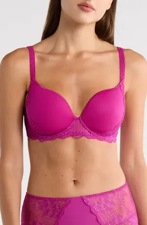Simone Perele Reve Underwire 3d Plunge Bra - Azalea