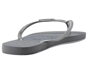 Havaianas Slim Logo Metallic Flip Flops