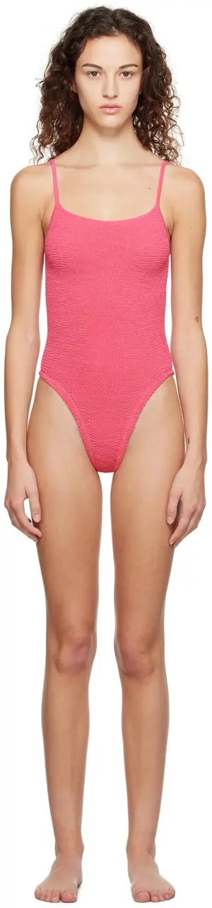 Hunza G Hunza G Pink Pamela One-Piece Swimsuit Fuschia