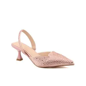 TWENTY FOURHAITCH Twenty Four Haitch Heeled Shoes - Powder