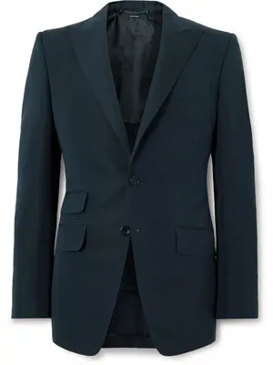 TOM FORD O'connor Slim-fit Cotton And Silk-blend Twill Suit Jacket