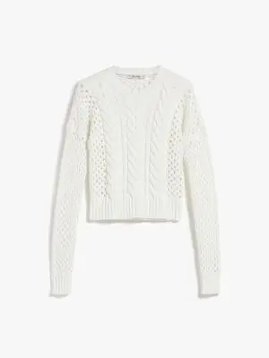 Max Mara Cable Knit Cotton Jumper