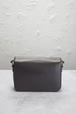 Celine Triomphe Shoulder Bag - Grey