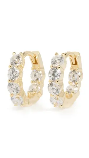 Shashi Manchester Hoop Earrings