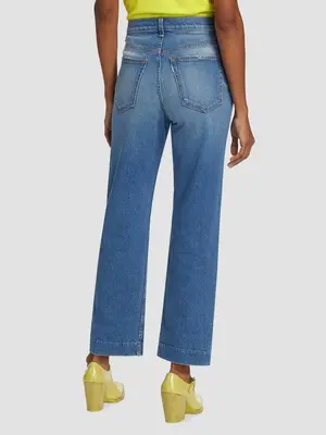 ASKK NY Beau High-rise Distressed Straight-leg Jeans