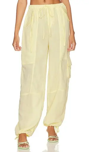 Lpa Sojinita Parachute Pant In Yellow