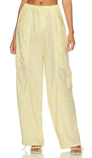 Lpa Sojinita Parachute Pant In Yellow