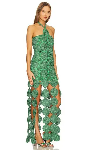SIMONMILLER Beep Beep Dress - Gummy Green