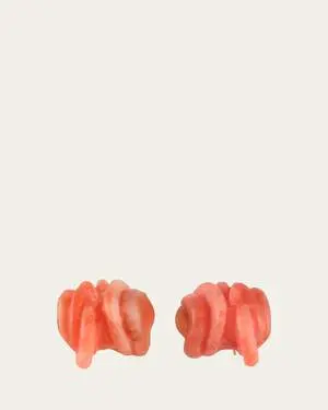 Completedworks Clash Sterling Silver Bio-resin Post Earrings