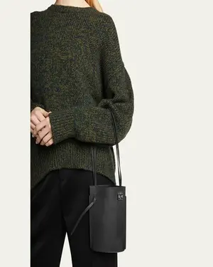 Loewe Dice Pocket In Leather With Strap