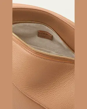 Loewe Puzzle Edge Small Top-handle Bag - Toffee