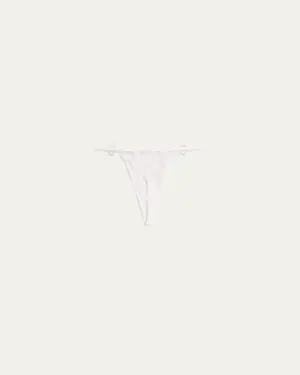 LIVY Kimbaku High-cut Embroidered Thong
