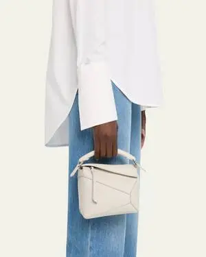 Loewe Puzzle Edge Mini Top-handle Bag
