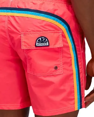 Sundek Regular Fit 16" Board Shorts - Red