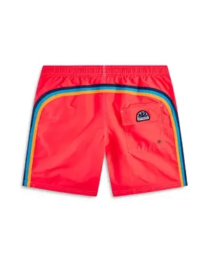 Sundek Regular Fit 16" Board Shorts - Red