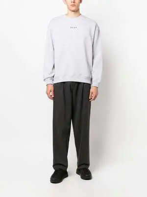 RÓHE Logo-print Long-sleeve Sweatshirt