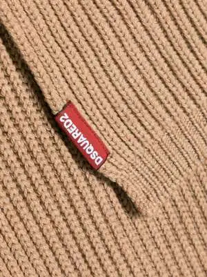Dsquared2 Wool Scarf And Beanie Set