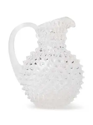 KLIMCHI Hobnail Glass Jug