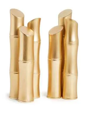 L'Objet Bambou Brush-effect Bookends