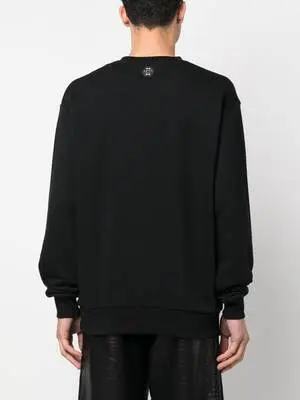 Philipp Plein Logo-print Long-sleeved Sweatshirt