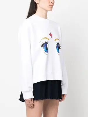 Dsquared2 Graphic-print Crew Neck Sweatshirt