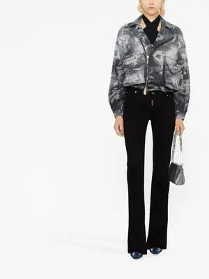 Dsquared2 Low-rise Flared Jeans - Black
