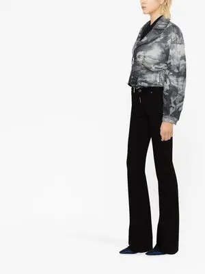Dsquared2 Low-rise Flared Jeans - Black