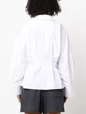 Fabiana Filippi Pleated Cotton Shirt