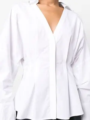 Fabiana Filippi Pleated Cotton Shirt