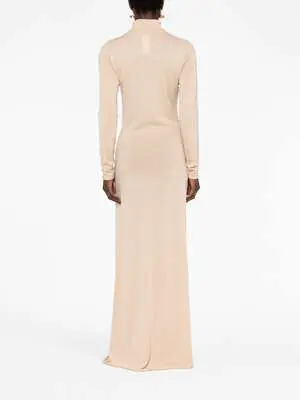 Fabiana Filippi Long-sleeve Knitted Maxi Dress