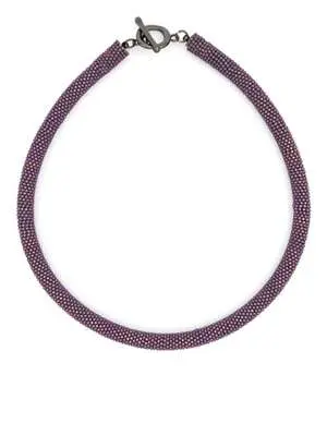 Fabiana Filippi Bead-chain Necklace - Purple