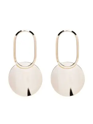 Fabiana Filippi Circular Pendant Earrings - Gold
