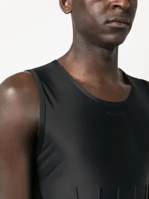 MUGLER Round-neck Sleeveless Top