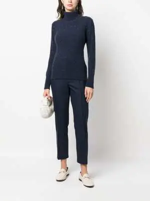 Fabiana Filippi High-waisted Cropped Trousers