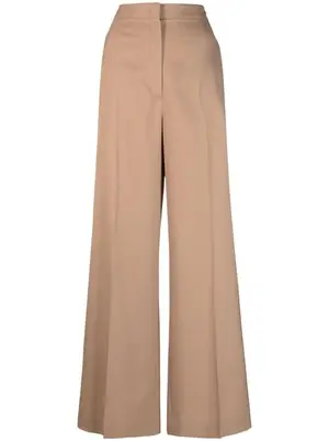 Fabiana Filippi Brown Viscose Casual Pants main image 1